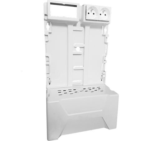 Accueil Electricité Communication Pour goulotte GTL saillie Support de ...